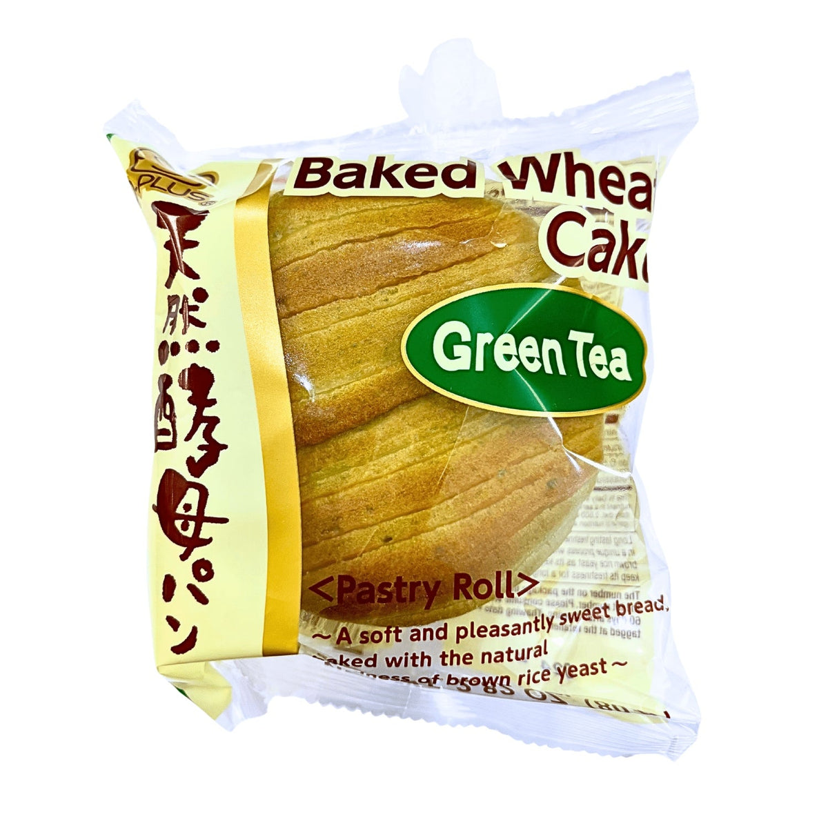 D-PLUS TENNEN KOUBO GREEN TEA JAPANESE BREAD 2.82OZ/80G — GOHAN Market