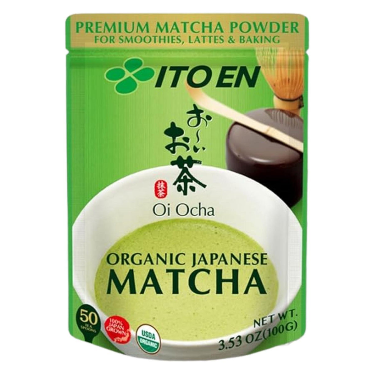ITOEN ORGANIC MATCHA POWDER 100G – GOHAN Market
